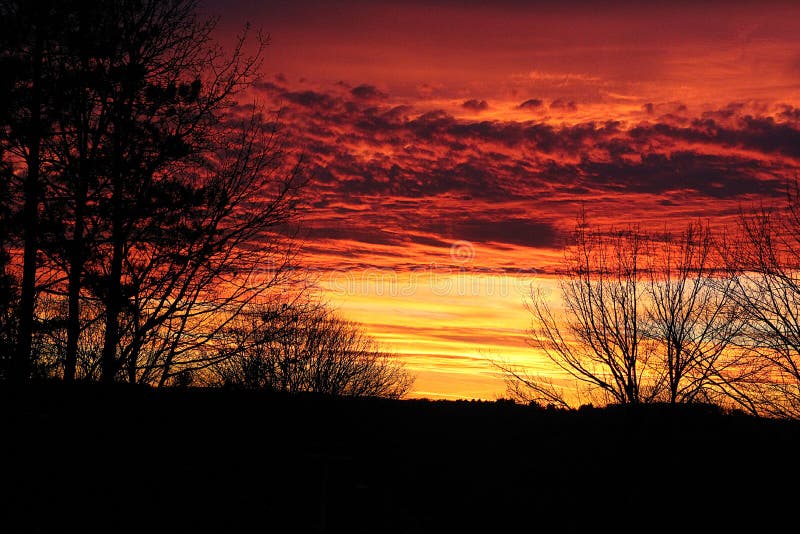 Rumbling sky clouds stock image. Image of dawn, nature - 163342013