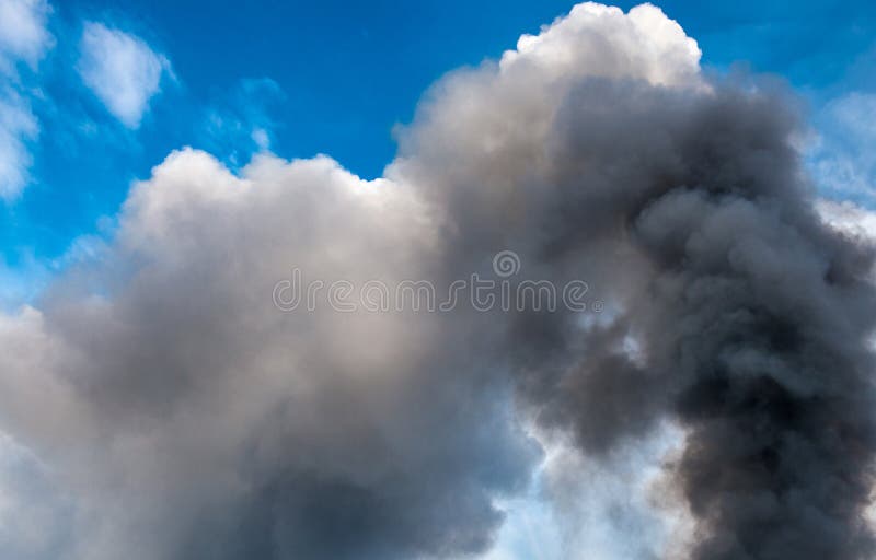 Fire smoke stock photo. Image of effect, danger, accident - 55718262