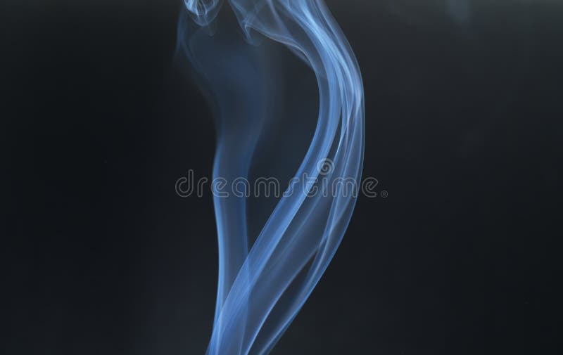 Fire Smoke Burning Effect Isolated White on Black Background Stock ...