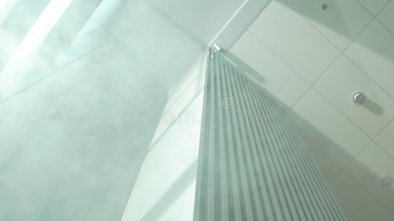 Fire and Smoke Devastates a Building Under Construction in the City ...