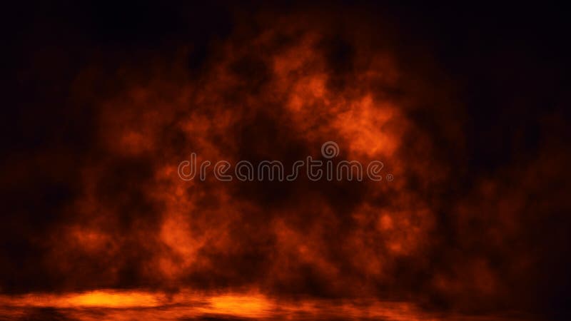 Fire Smoke Texture Overlays on Isolated Background. Misty Background ...
