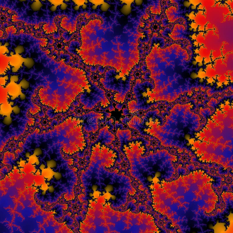 Fire and snowflake . stock illustration. Illustration of nature - 9896090