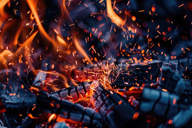 Fire spark stock photo. Image of burning, candle, nature - 383238998