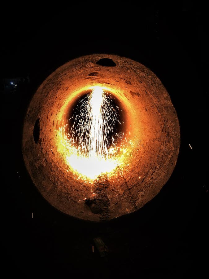 Fire spark lighting . stock photo. Image of darkness - 243855000