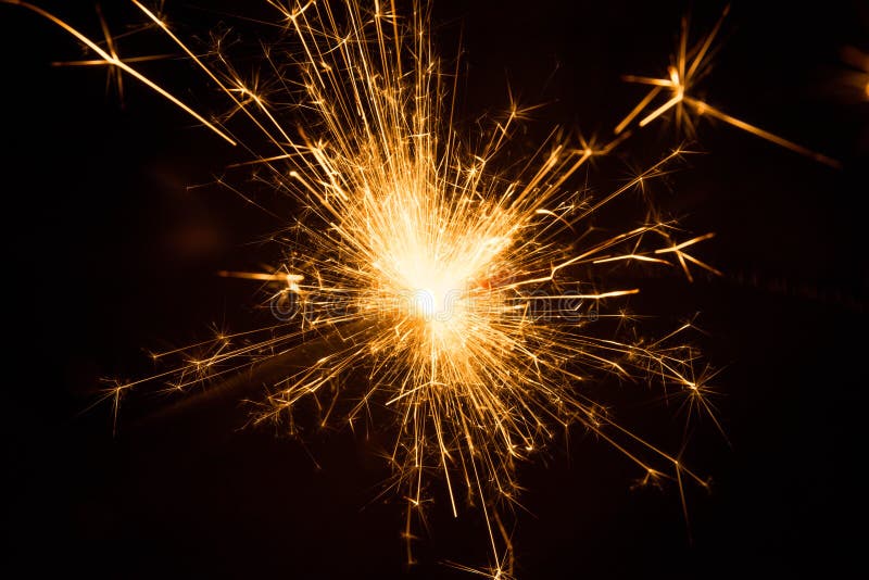 Fire sparkles stock image. Image of explosion, spark, closeup - 2651173