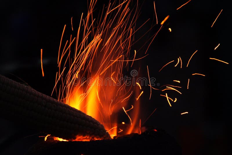 Fire stack stock image. Image of energy, industry, toxic - 1830361