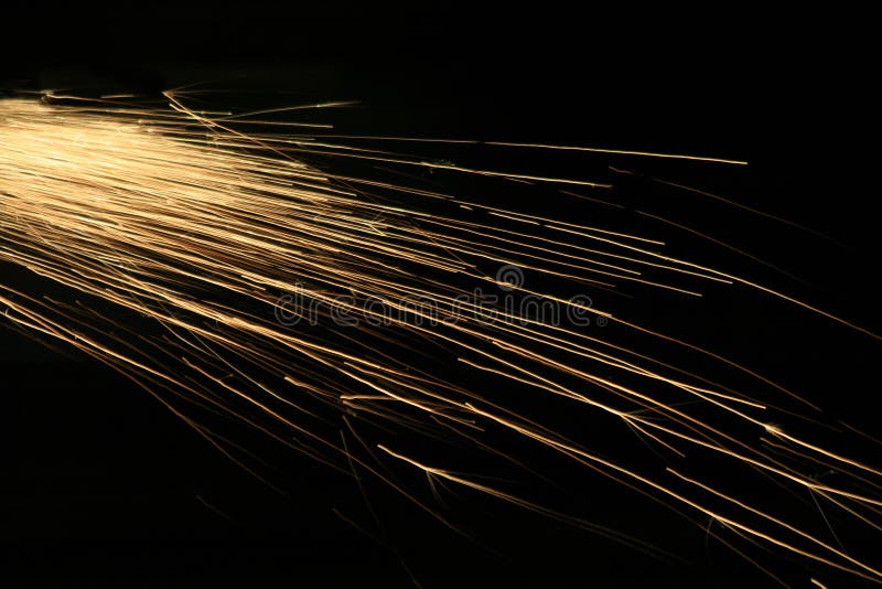 Sparkling fuse burnout stock image. Image of bomb, train - 46755