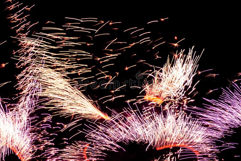 Fire Sparks stock photo. Image of inferno, effect, festival - 39498850