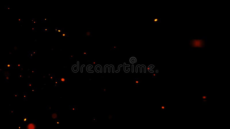 Fire Sparks Burst Explosion from Left Side Overlay Slow Motion. Sparks ...