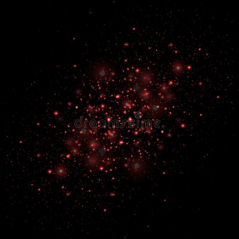 Fire Sparks, Magic Sparkles, Hellfire Particles Light Effect. Shiny ...