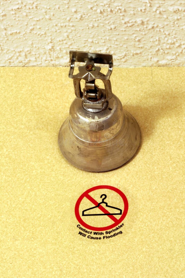 606 Fire Sprinkler Warning Sign Stock Photos - Free & Royalty-Free ...