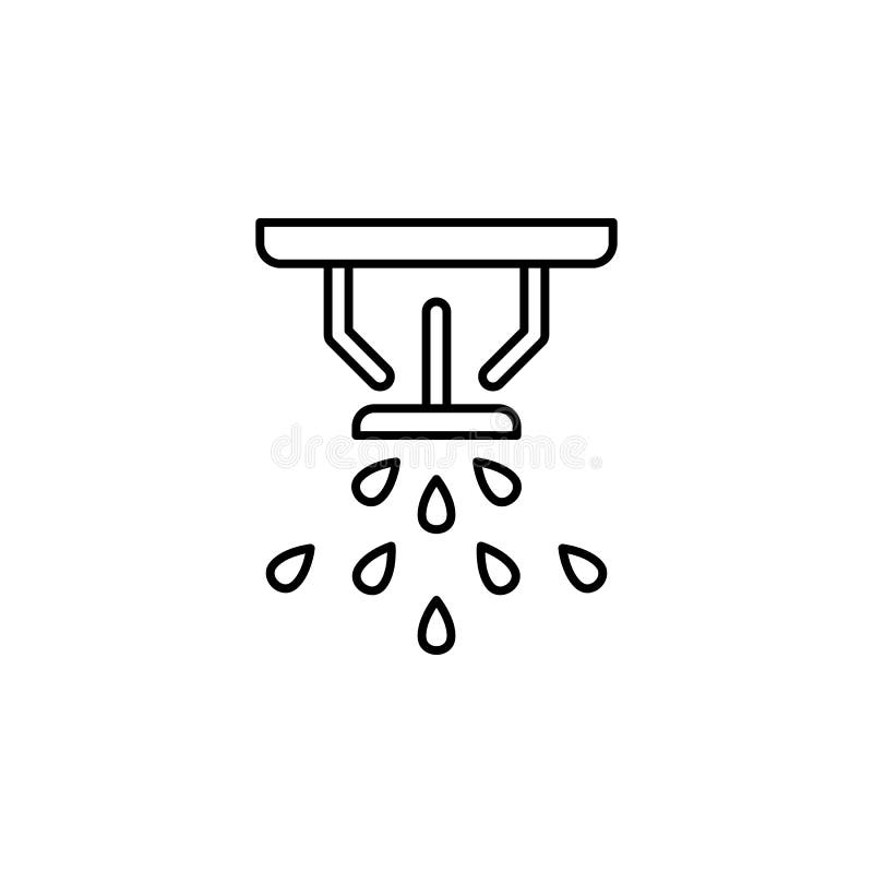 Fire Sprinkler Icon Stock Illustrations – 3,918 Fire Sprinkler Icon ...