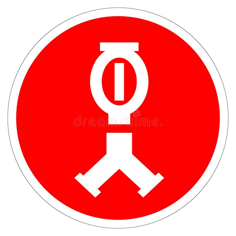 Fire Sprinkler Symbol Sign, Vector Illustration, Isolate on White ...