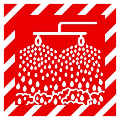 Fire Sprinkler Symbol Sign, Vector Illustration, Isolate on White ...