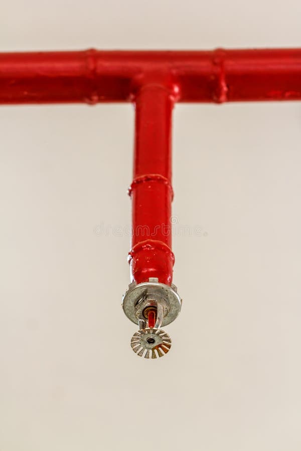 Fire Sprinklers Springer stock photo. Image of instrument - 137272198