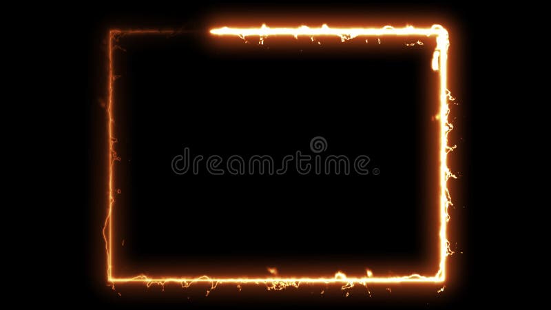 Fire square stock illustration. Illustration of energy - 260403994