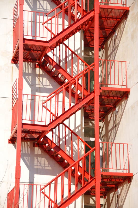 Fire stair stock image. Image of fire, building, stair - 8792045