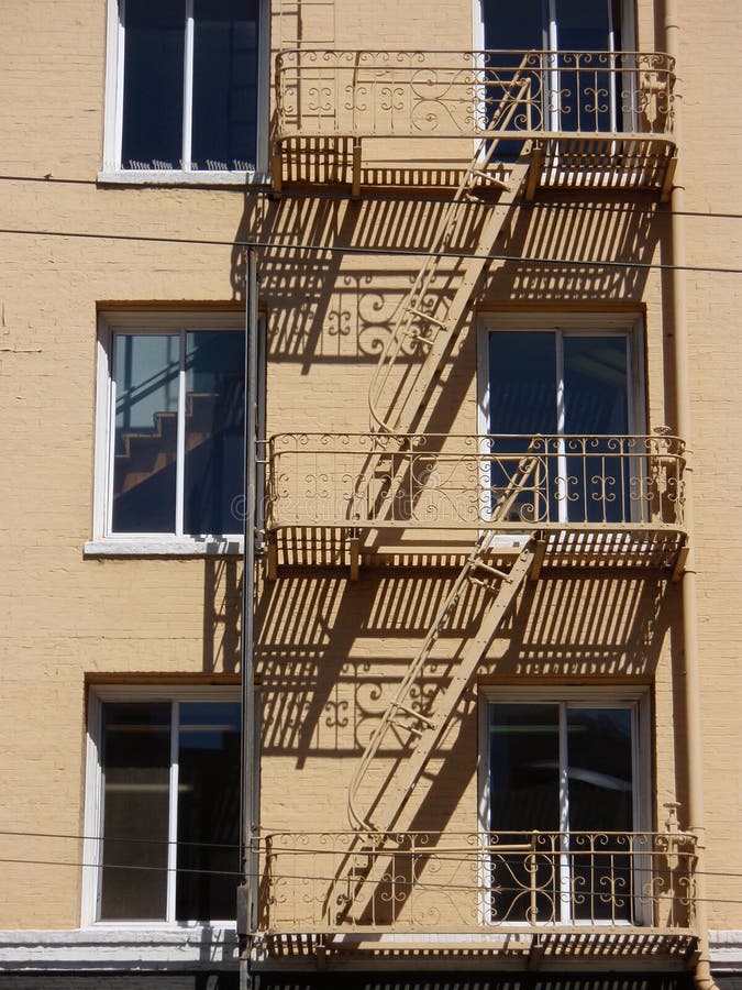 Fire stairs stock image. Image of stairs, vertical, architecture - 10979133