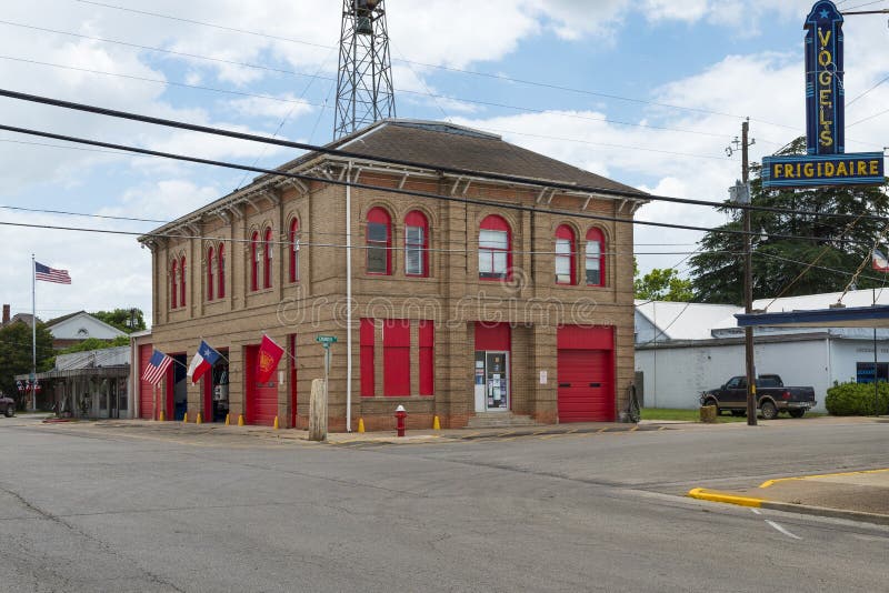 Fire Station Downtown City Lockhart Texas Usa Stock Photos - Free ...