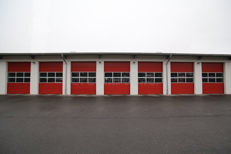 Fire Station Garage Row Stock Photos - Free & Royalty-Free Stock Photos ...