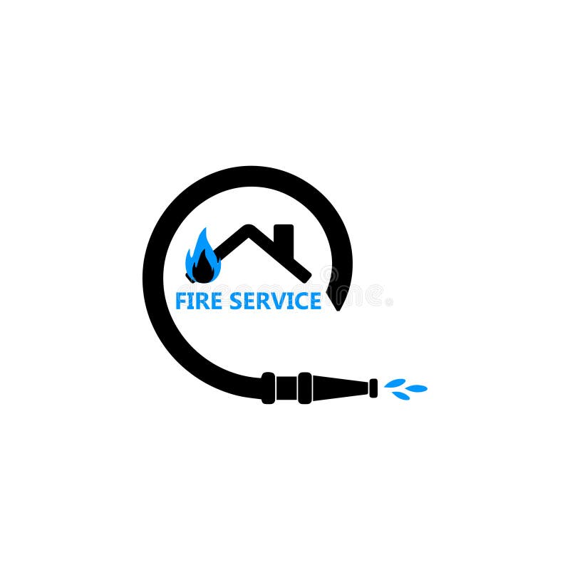 Fire Station Icon, FIRE DEPARTMENT ICON, Fire Services Icon Stock ...