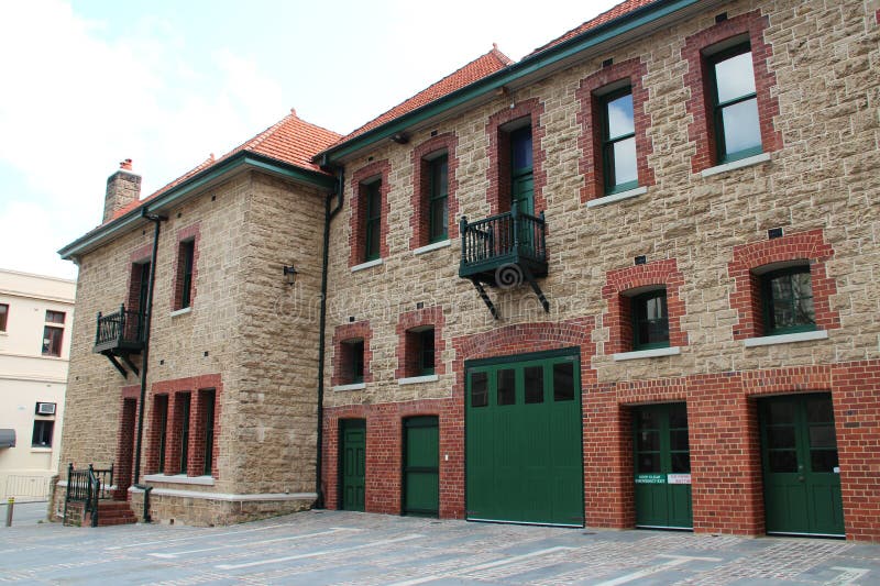 Fire Station in Perth (australia) Stock Photo - Image of australian ...