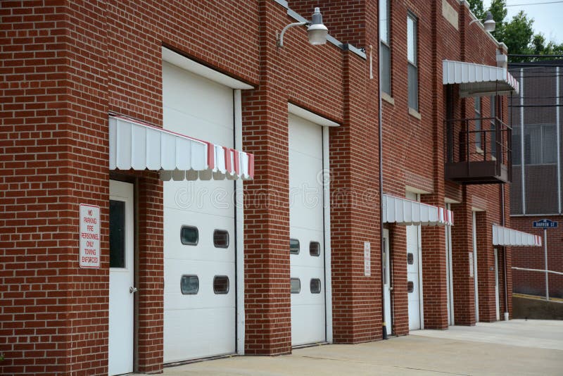 Fire station stock image. Image of garage, building, safety - 54951963