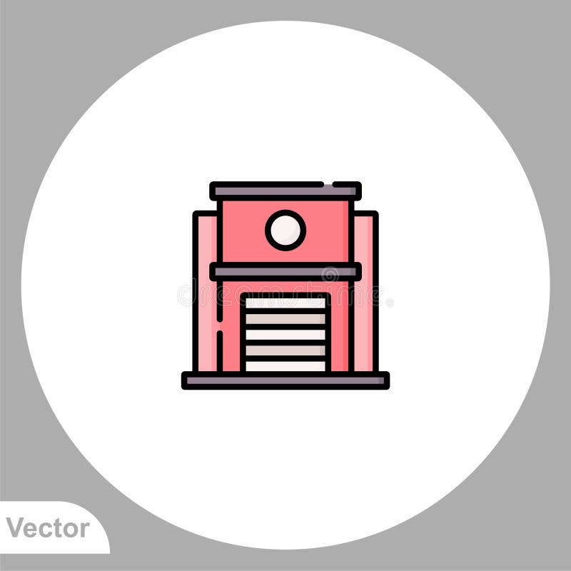 Fire Station Sign Stock Illustrations – 4,984 Fire Station Sign Stock ...