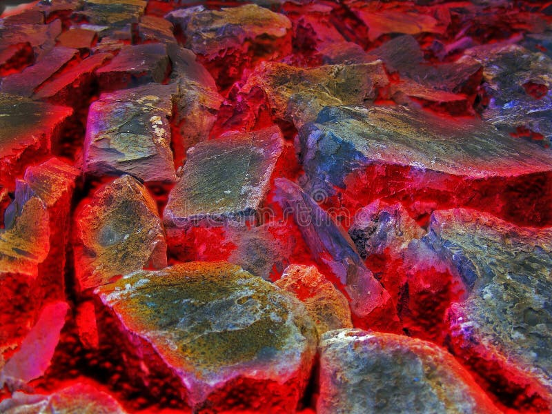 Fire and stone stock image. Image of wall, fire, smith - 26197013