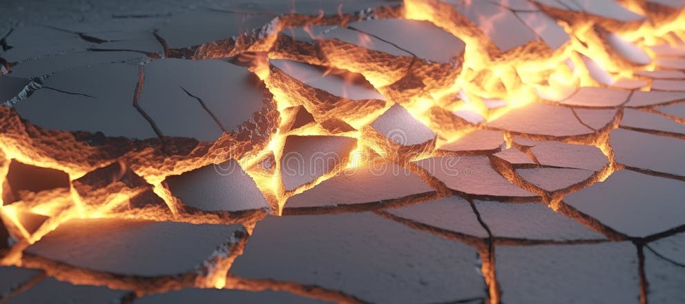 Fire Stone Wall Hole Crust, Rock, Flame, Burn Stock Illustration ...