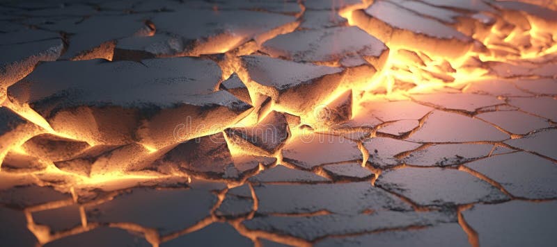 Fire Stone Wall Hole Crust, Rock, Flame, Burn Stock Illustration ...