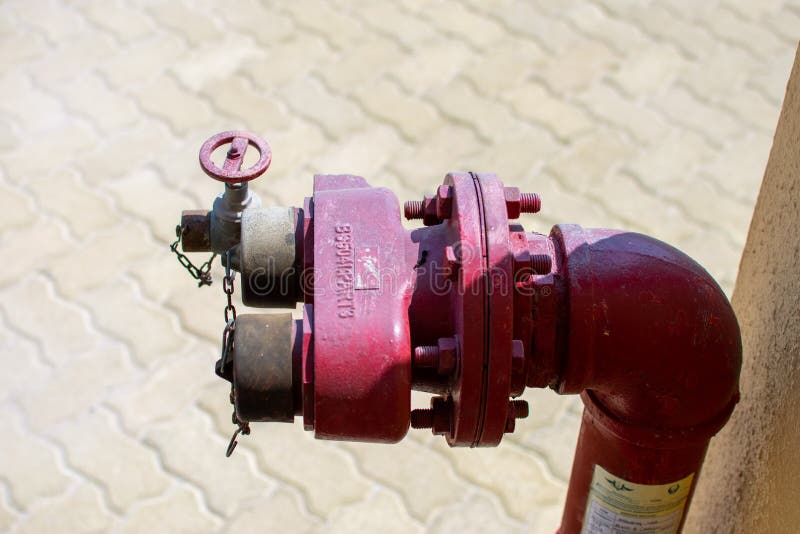 Fire Suppression Industrial Pump and Valve for Fire Water Support Stock ...