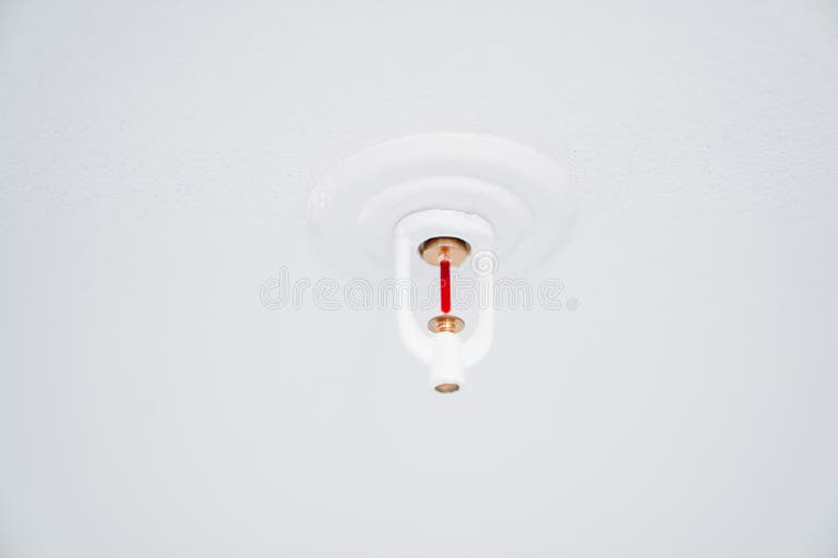Fire Suppression System on the Ceiling in the House or in the Office ...