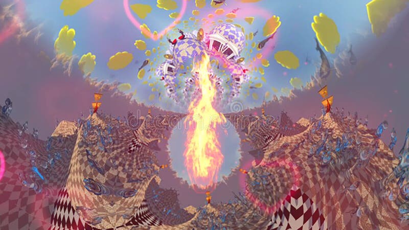 Fire in Surreal Chess Fractal Stock Footage - Video of imagination ...