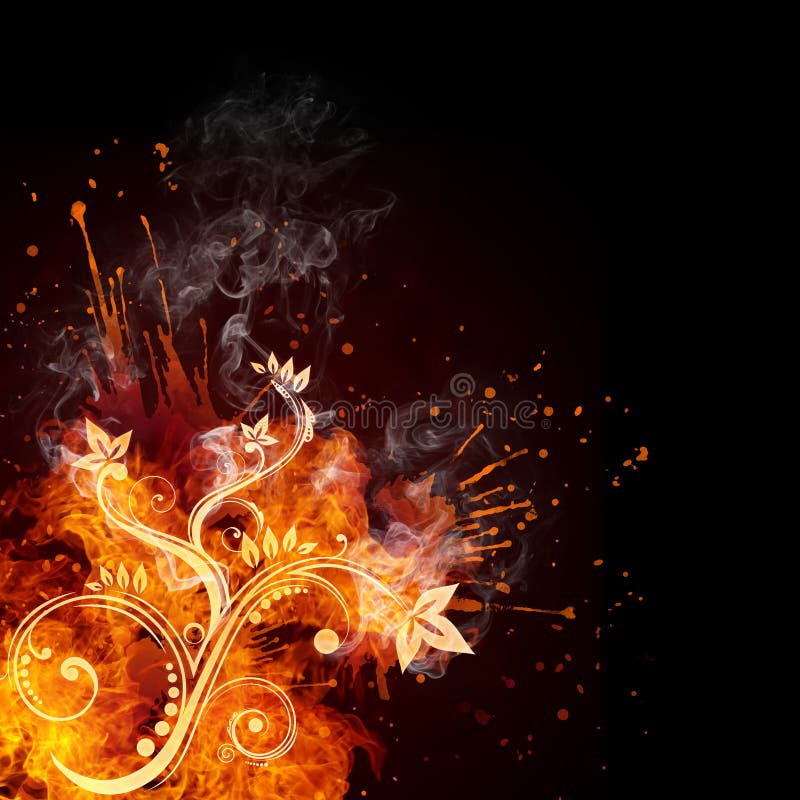 Fire swirl stock illustration. Illustration of design - 2328385