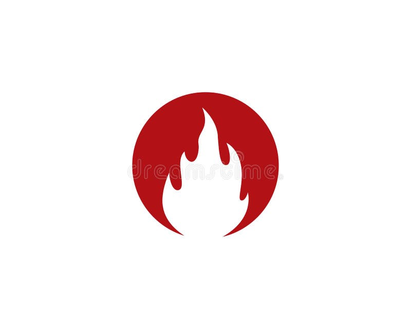 Fire symbol vector icon stock vector. Illustration of dangerous - 171028066