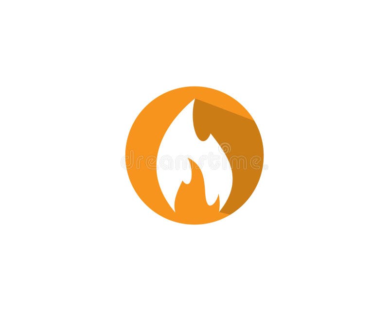 Fire symbol vector icon stock vector. Illustration of vector - 172046952