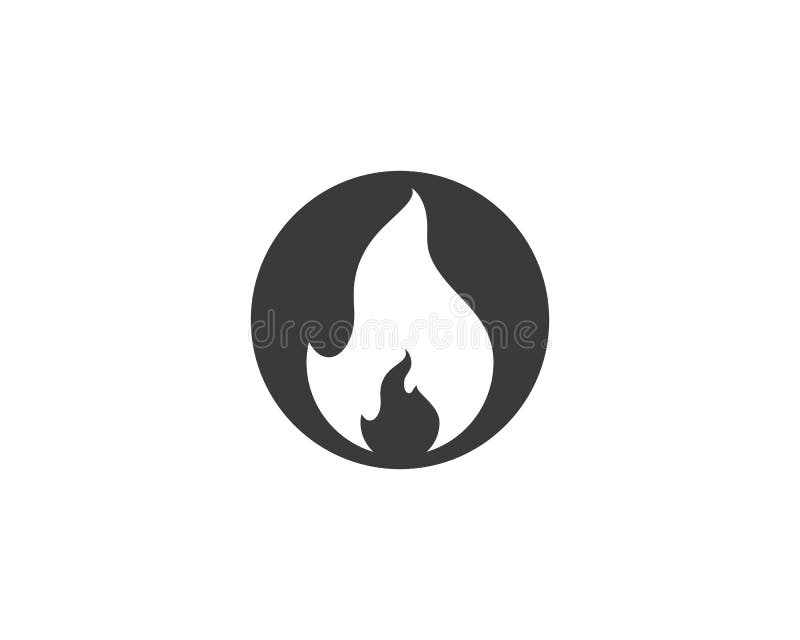 Fire symbol vector icon stock vector. Illustration of energy - 173023077