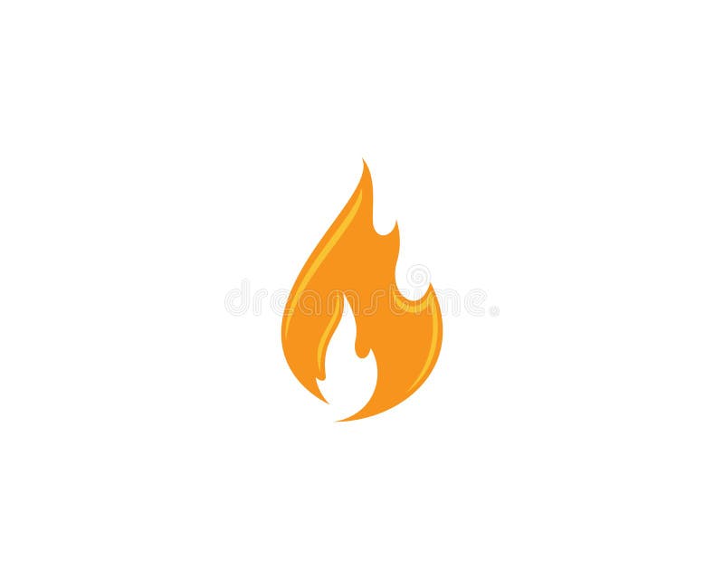 Fire symbol vector icon stock vector. Illustration of combustion ...