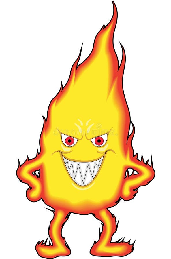 Fire Symbol Vector Illustration Stock Vector - Illustration of ...