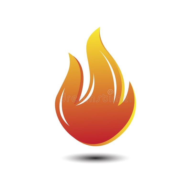Fire tech business logo stock illustration. Illustration of element ...