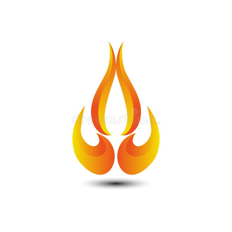 Fire Tech Business Vector Logo Stock Illustration - Illustration of ...