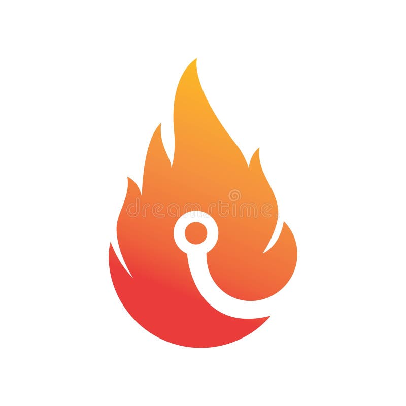 Fire tech vector image stock vector. Illustration of poster - 139065422