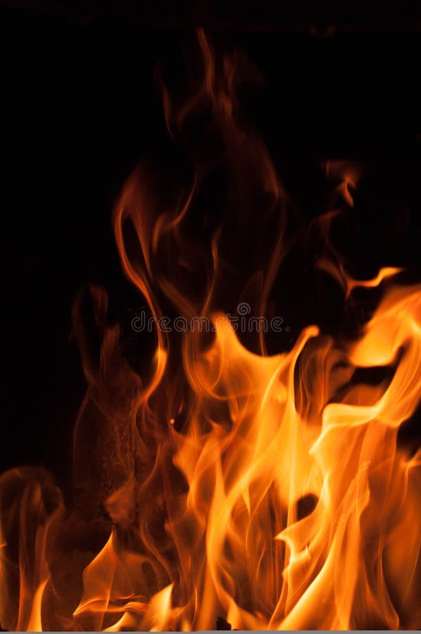 Fire, Temperature , Flame , Color, Yellow, Orange, Stock Image - Image ...