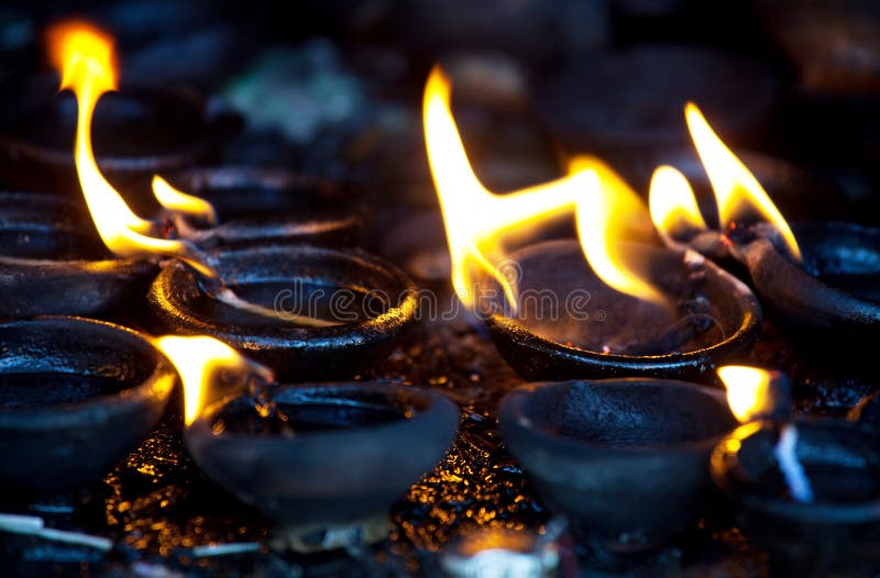 Fire in temple stock photo. Image of hinduism, sacred - 24739122