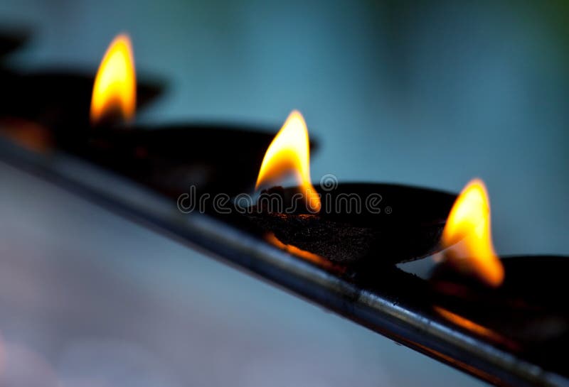 Fire in temple stock photo. Image of east, traditional - 54167800