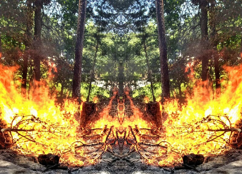 Fire temple stock photo. Image of mirror, alter, temple - 126670182