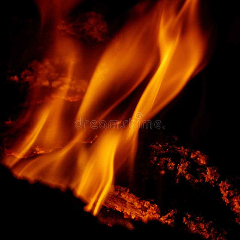 Fire Texture, Flame Abstract Background Stock Image - Image of abstract ...