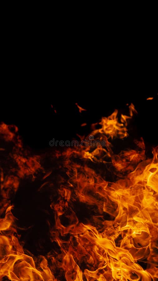 On Fire. Themes of Fire, Disaster and Extreme Events. Background with ...