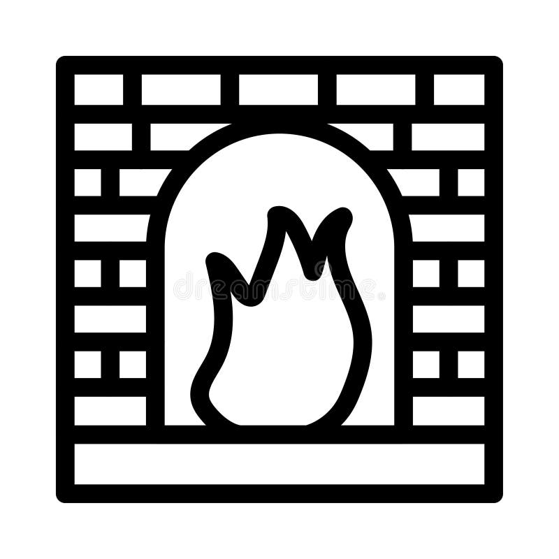 FIRE icon stock illustration. Illustration of smoke - 101716835